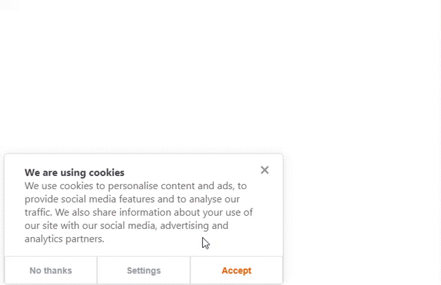 Collecting and storing consent on cookies in compliance with the GDPR